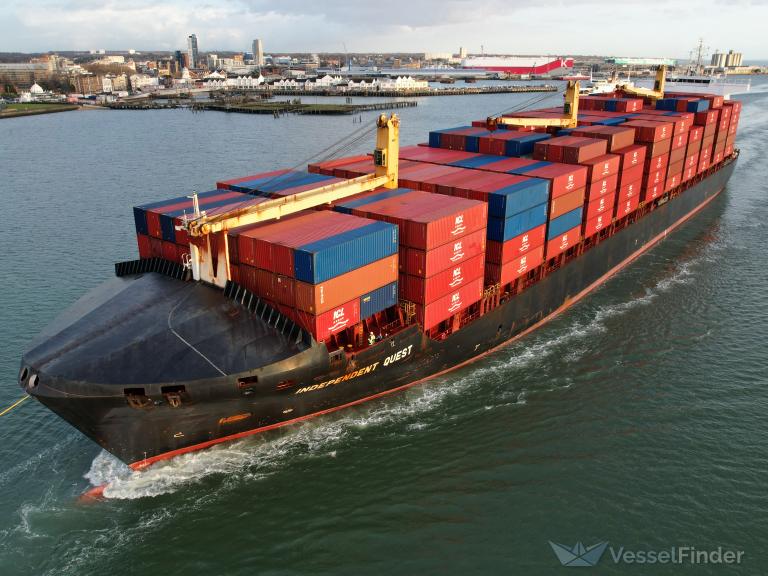 INDEPENDENT QUEST, Container Ship - Details and current position - IMO ...
