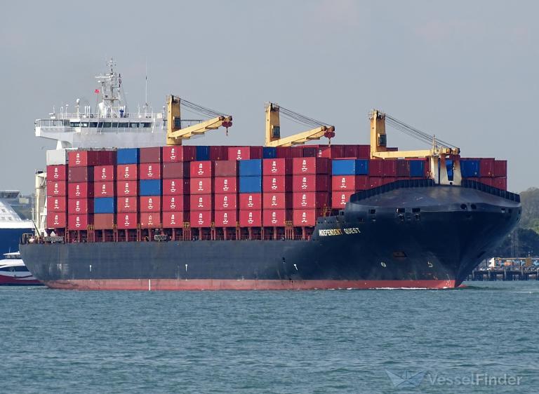 INDEPENDENT QUEST, Container Ship - Details and current position - IMO ...