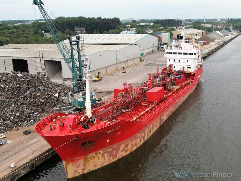AMETHYST, Chemical/Oil Products Tanker - Details and current position ...