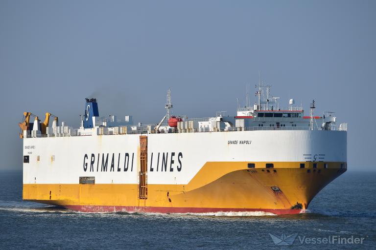 GRANDE NAPOLI, Vehicles Carrier - Details and current position - IMO ...