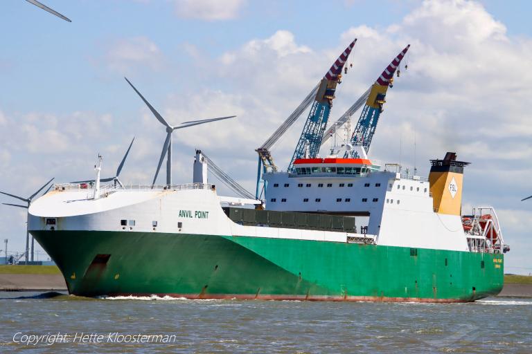 ANVIL POINT, Ro-Ro Cargo Ship - Details and current position - IMO ...
