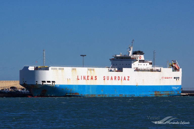 TENERIFE CAR, Vehicles Carrier - Details and current position - IMO ...