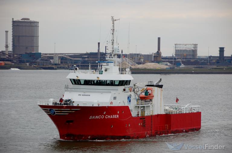 SANCO CHASER, Research Vessel - Details and current position - IMO ...