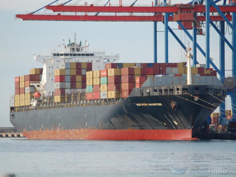 MSC MAGNITUDE VII, Container Ship - Details and current position - IMO ...