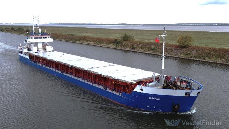 MARIE, General Cargo Ship - Details and current position - IMO 9252929 ...