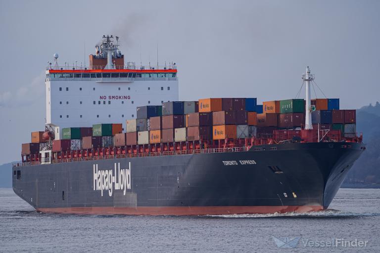 TORONTO EXPRESS, Container Ship - Details and current position - IMO ...