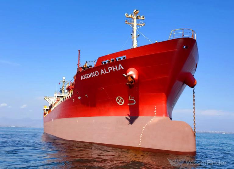 ANDINO ALPHA, Chemical/Oil Products Tanker - Details and current ...
