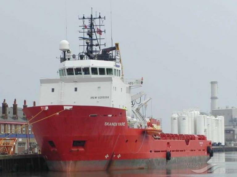 MARLIN YARE, Offshore Tug/Supply Ship - Detalles del buque y posición ...