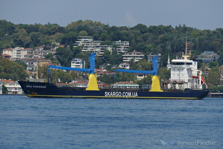 ASG KHERSON, General Cargo Ship - Details and current position - IMO 9255579 - VesselFinder