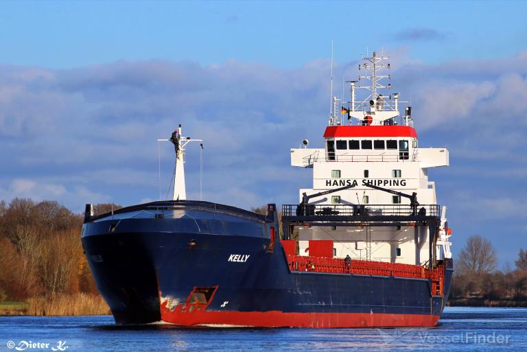 KELLY, General Cargo Ship - Details and current position - IMO 9255622 ...