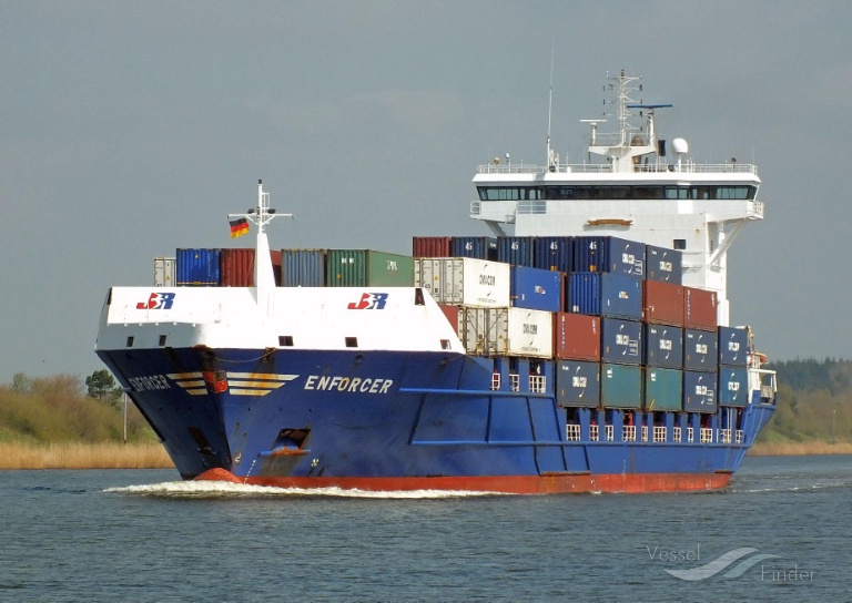 ENFORCER, Container Ship - Details and current position - IMO 9255737 ...
