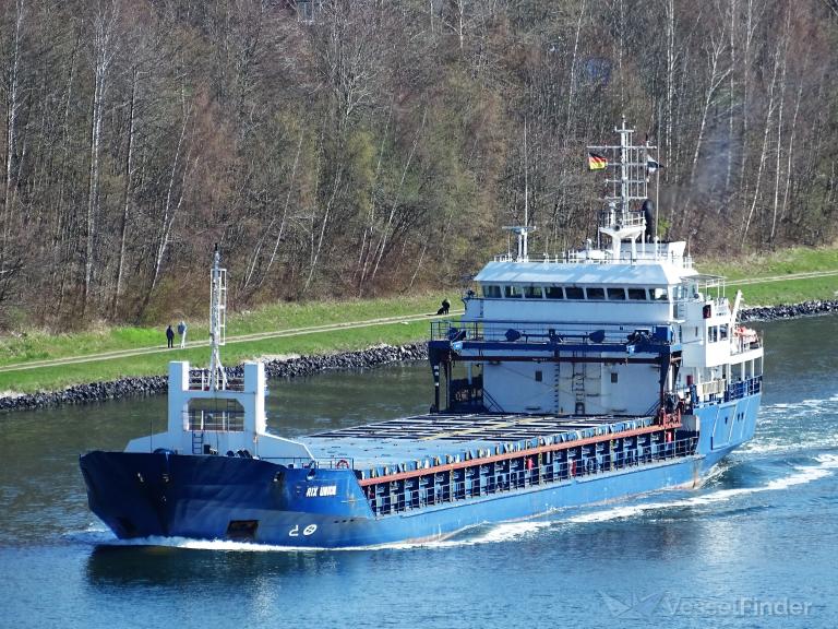RIX UNION, General Cargo Ship - Details and current position - IMO ...