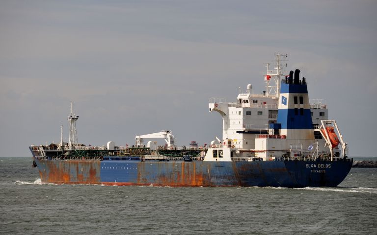 ELKA DELOS, Chemical/Oil Products Tanker - Details and current position ...
