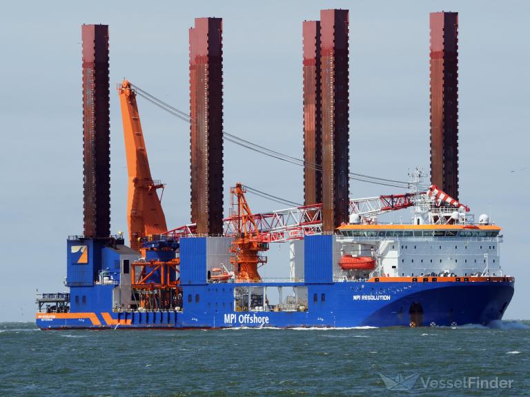 MPI RESOLUTION, Offshore Support Vessel - Details and current position ...