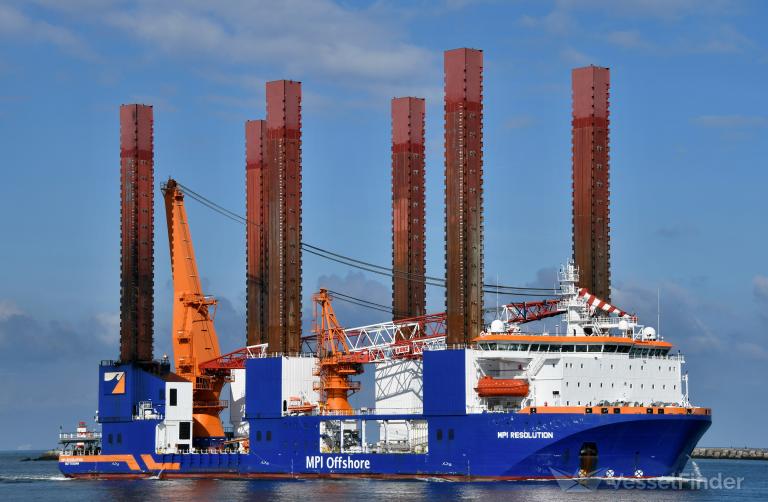 MPI RESOLUTION, Offshore Support Vessel - Details and current position ...