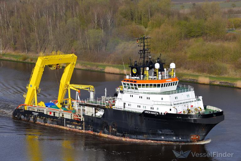 MANTA, Offshore Tug/Supply Ship - Details and current position - IMO ...