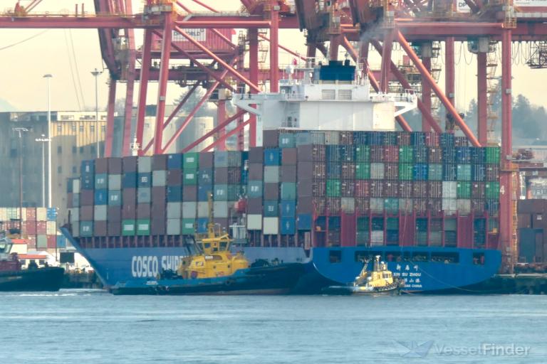 XIN SU ZHOU, Container Ship - Details and current position - IMO ...