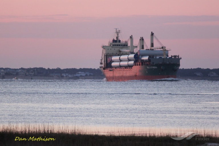 PAC ATHENA, General Cargo Ship - Scheepsdetails en huidige positie ...
