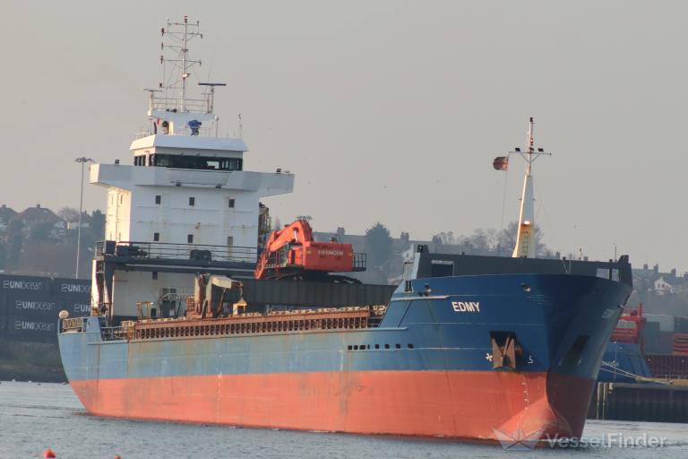 EDMY, General Cargo Ship - Details and current position - IMO 9263540 ...