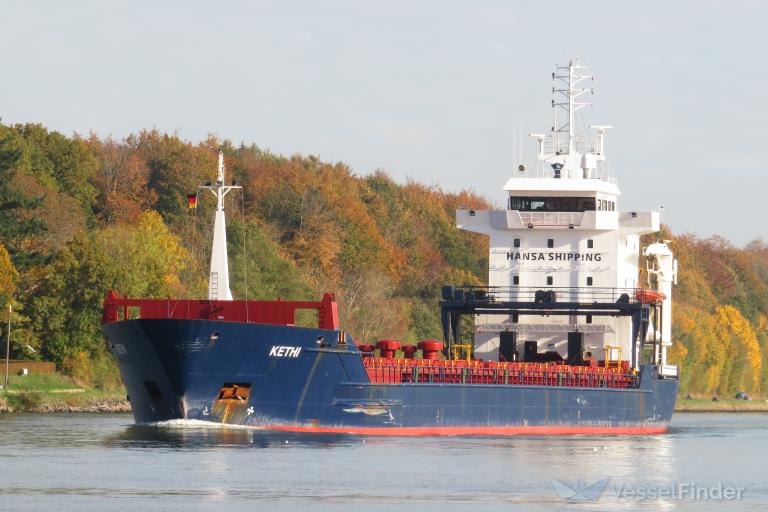 KETHI, General Cargo Ship - Detalles del buque y posición actual - IMO ...