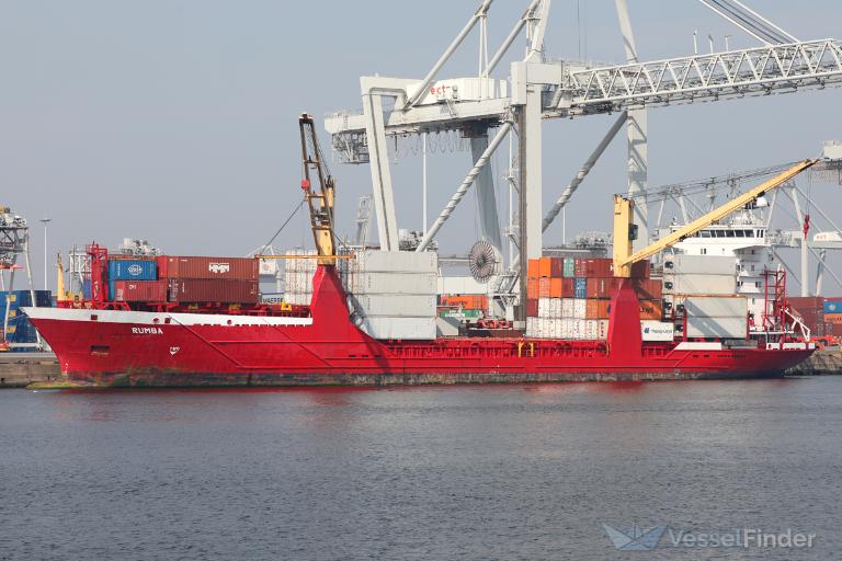 RUMBA, Container Ship - Details and current position - IMO 9264714 ...