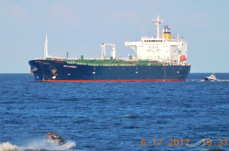 BITU EXPRESS, Oil Products Tanker - Details and current position - IMO ...