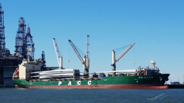 PAC ALTAIR, General Cargo Ship - Détails du bateau et situation ...