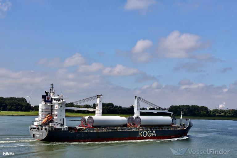 KOGA REVOLUTION, General Cargo Ship - Details and current position ...