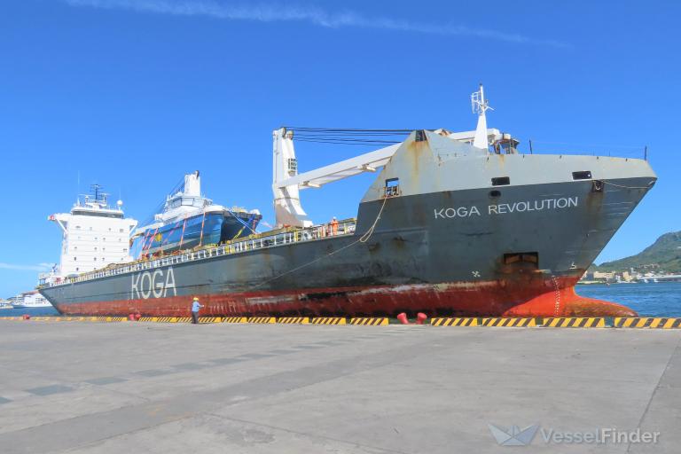 OCEAN7 REVOLUTION, General Cargo Ship - Details and current position - IMO 9267742 - VesselFinder