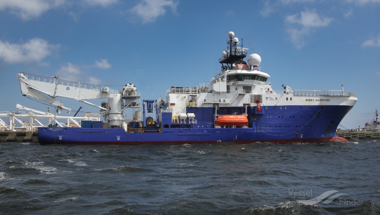 SAPPHIRE, Offshore Support Vessel - Scheepsdetails en huidige positie ...