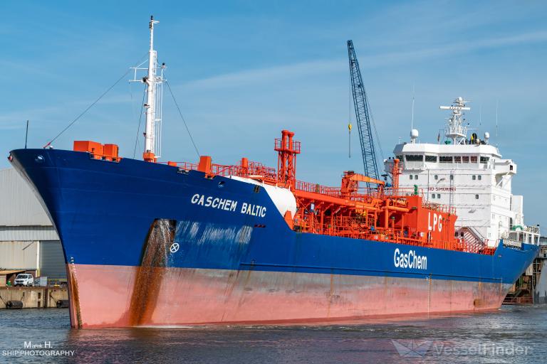 GASCHEM BALTIC LPG Tanker D tails Du Bateau Et Situation Actuelle