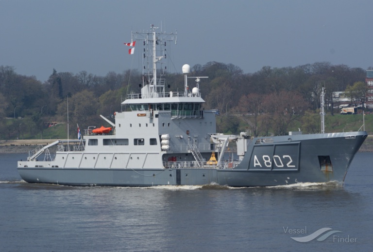 HNLMS SNELLIUS, Research Vessel - Schiffsdaten und aktuelle Position ...