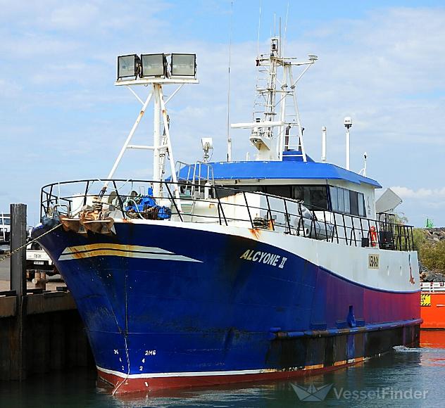ALCYONE II, Fishing Vessel - Details and current position - IMO 9274018 ...