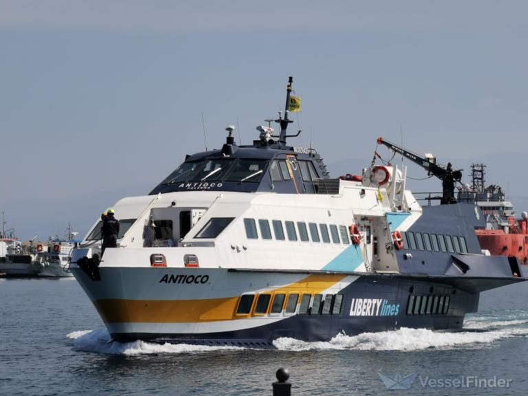 ANTIOCO, Passenger Ship - Detalles del buque y posición actual - IMO ...