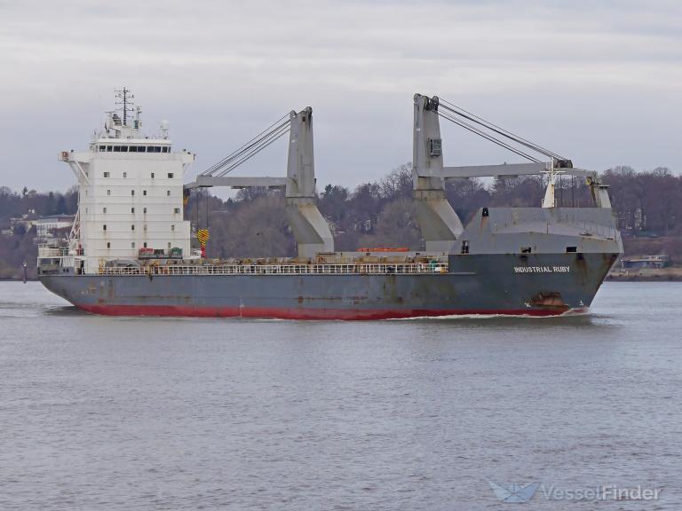 INDUSTRIAL RUBY, General Cargo Ship - Details and current position ...