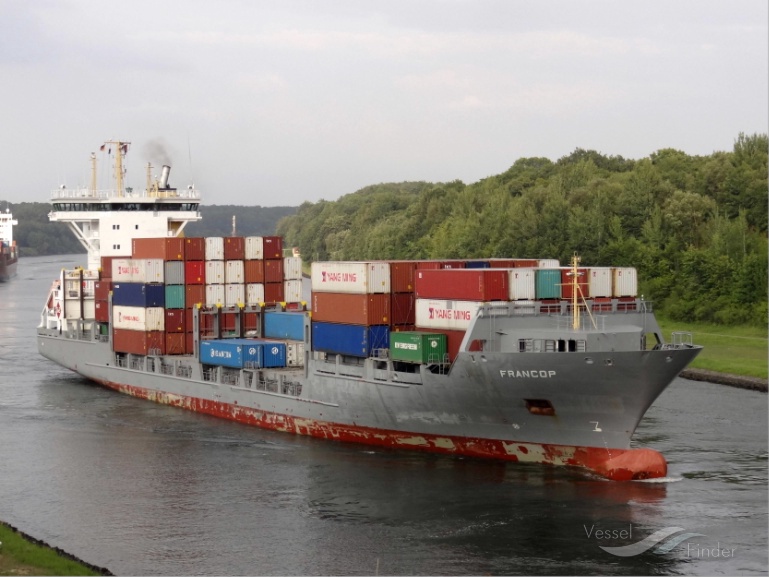 FESCO MONERON, Container Ship - Detalles del buque y posición actual ...