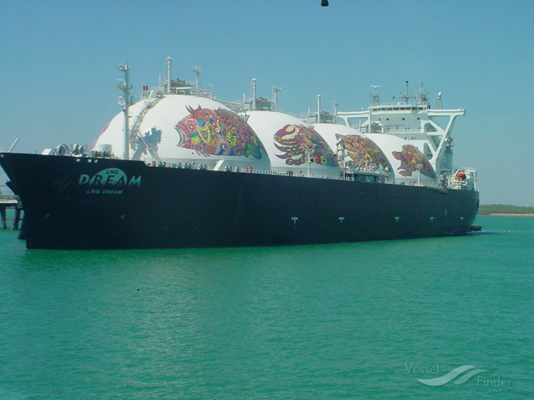 LNG DREAM, LNG Tanker - Details and current position - IMO 9277620 ...