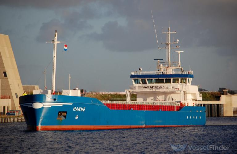 HANNE, General Cargo Ship - Details and current position - IMO 9279020 ...