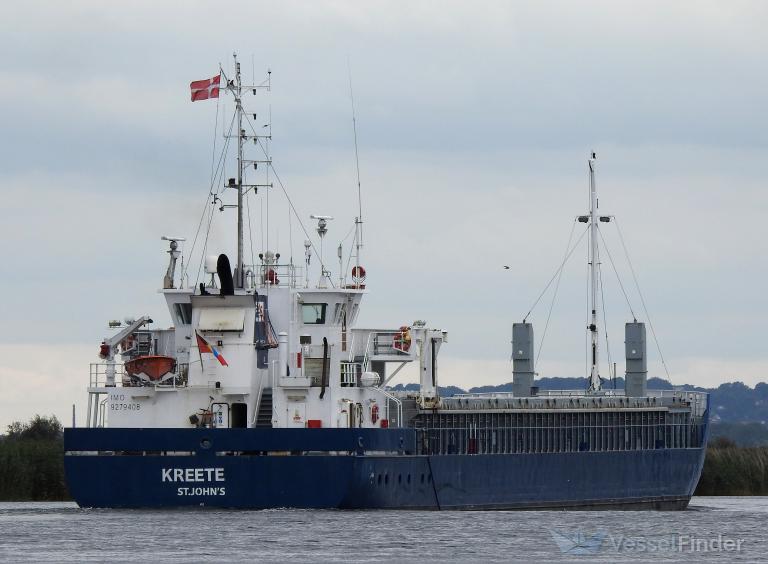 KREETE, General Cargo Ship - Detalles del buque y posición actual - IMO ...