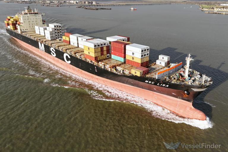 MSC LISA, Container Ship - Details and current position - IMO 9281279 ...