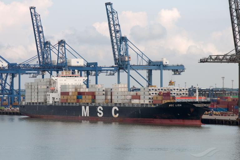 MSC LISA, Container Ship - Détails du bateau et situation actuelle ...