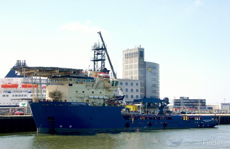 WIND OF PRIDE, Cable Layer - Schiffsdaten und aktuelle Position - IMO ...