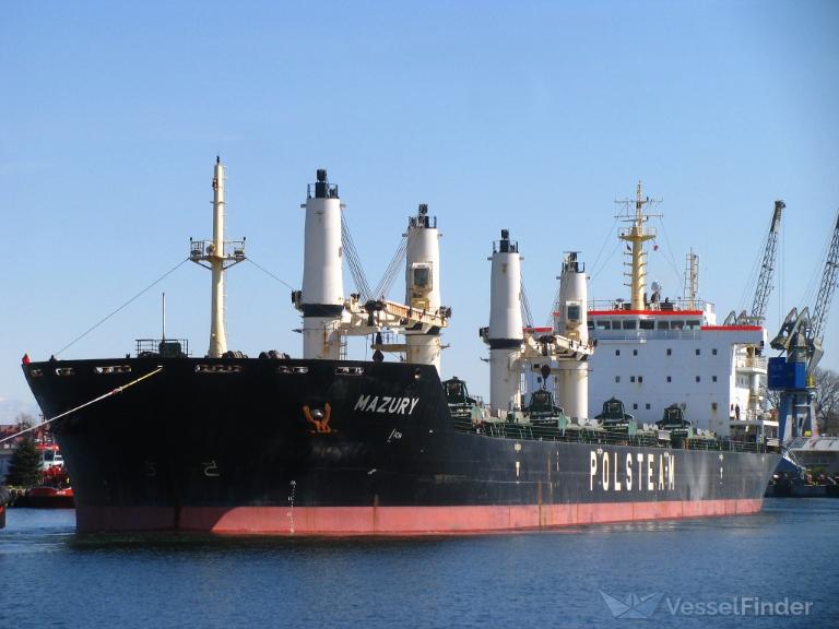MAZURY, Bulk Carrier - Details and current position - IMO 9285122 ...