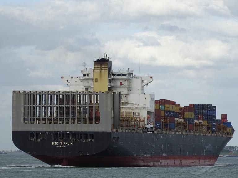 MSC TIANJIN, Container Ship - Details and current position - IMO ...
