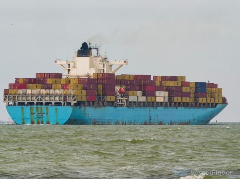 MSC YAMUNA VI, Container Ship - Details and current position - IMO ...