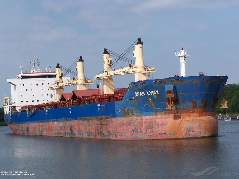SPAR LYNX, Bulk Carrier - Details and current position - IMO 9289025 ...