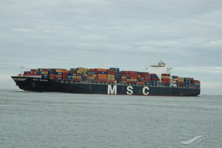 MSC BUSAN, Container Ship - Schiffsdaten und aktuelle Position - IMO ...