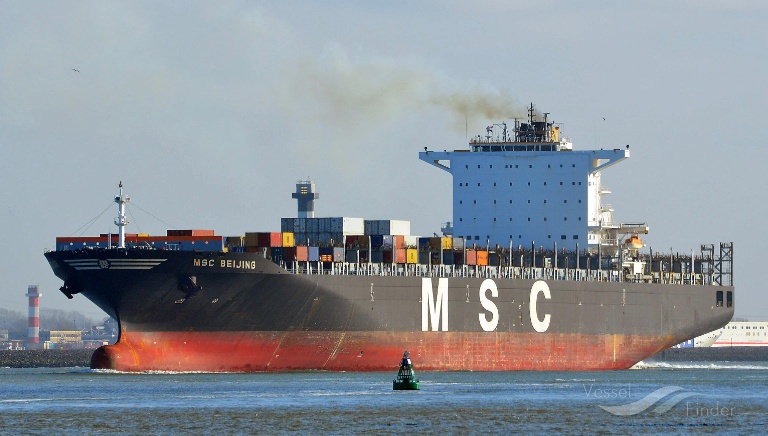 MSC BEIJING, Container Ship - Details and current position - IMO ...