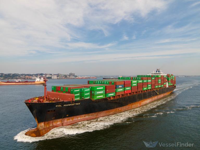 CSL MANHATTAN, Container Ship - Dettagli della nave e posizione attuale ...