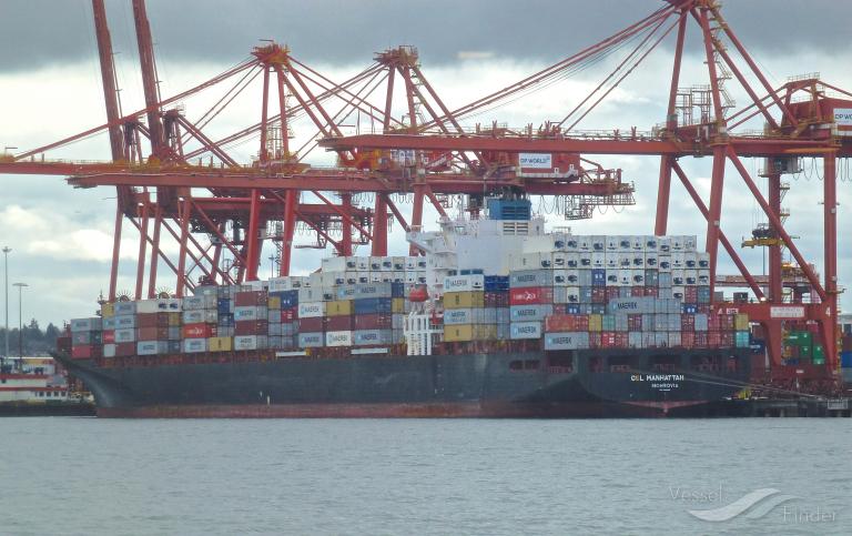 CSL MANHATTAN, Container Ship - Scheepsdetails en huidige positie - IMO ...